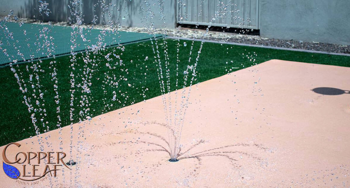 splash-pad-design | Copper Leaf Pools